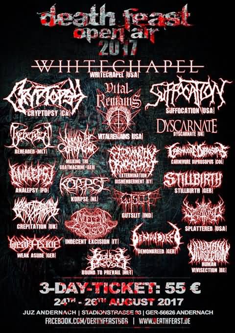 Death Feast Open Air 2017 – 24. bis 26.08.2017 | RockTimes