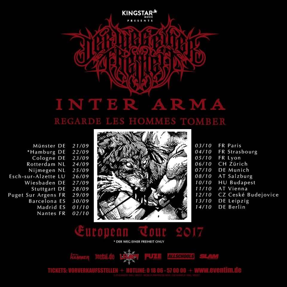 Der Weg Einer Freiheit Herbst Tour 2017 | RockTimes