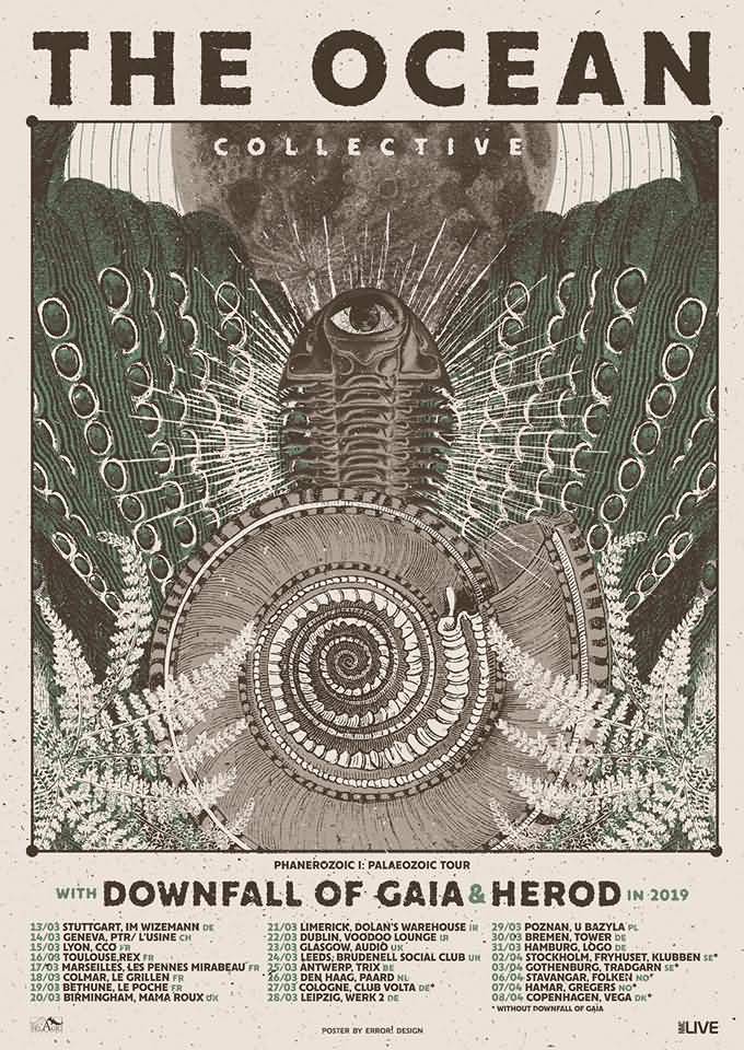 The Ocean Collective European Tour / Support Downfall Of Gaia + Herod ...
