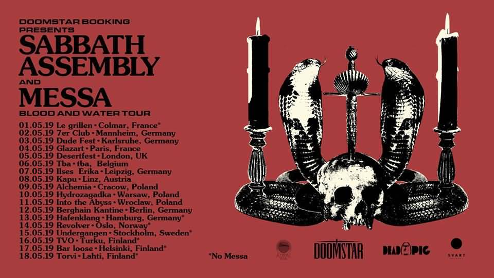 Sabbath Assembly + Messa: Blood And Water Tour 2019 | RockTimes