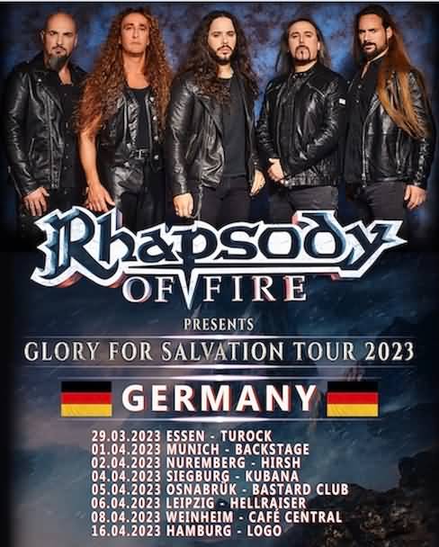 Rhapsody Of Fire – Glory For Salvation Tour 2023 | RockTimes